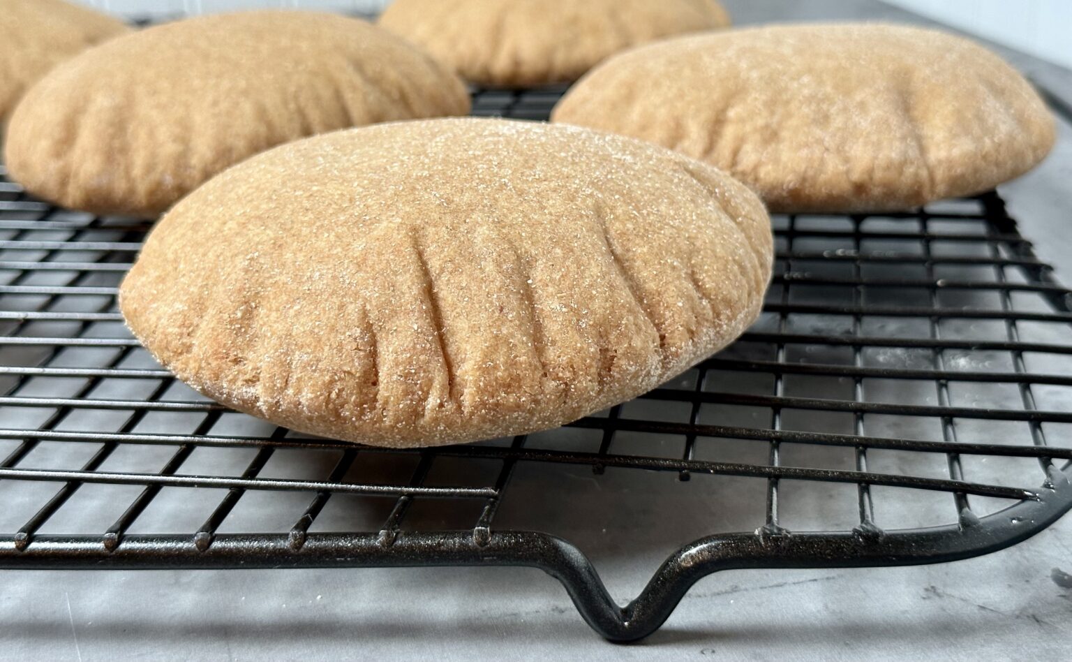 Easy Whole Wheat Einkorn Pita Bread - A Life Full of Living